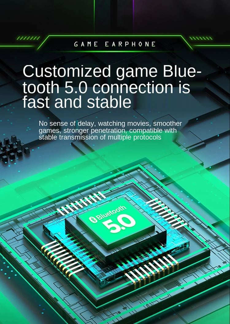 G11 Gaming Earbuds TWS Headset Bluetooth 0 Delay Earphones with Mic Low ...