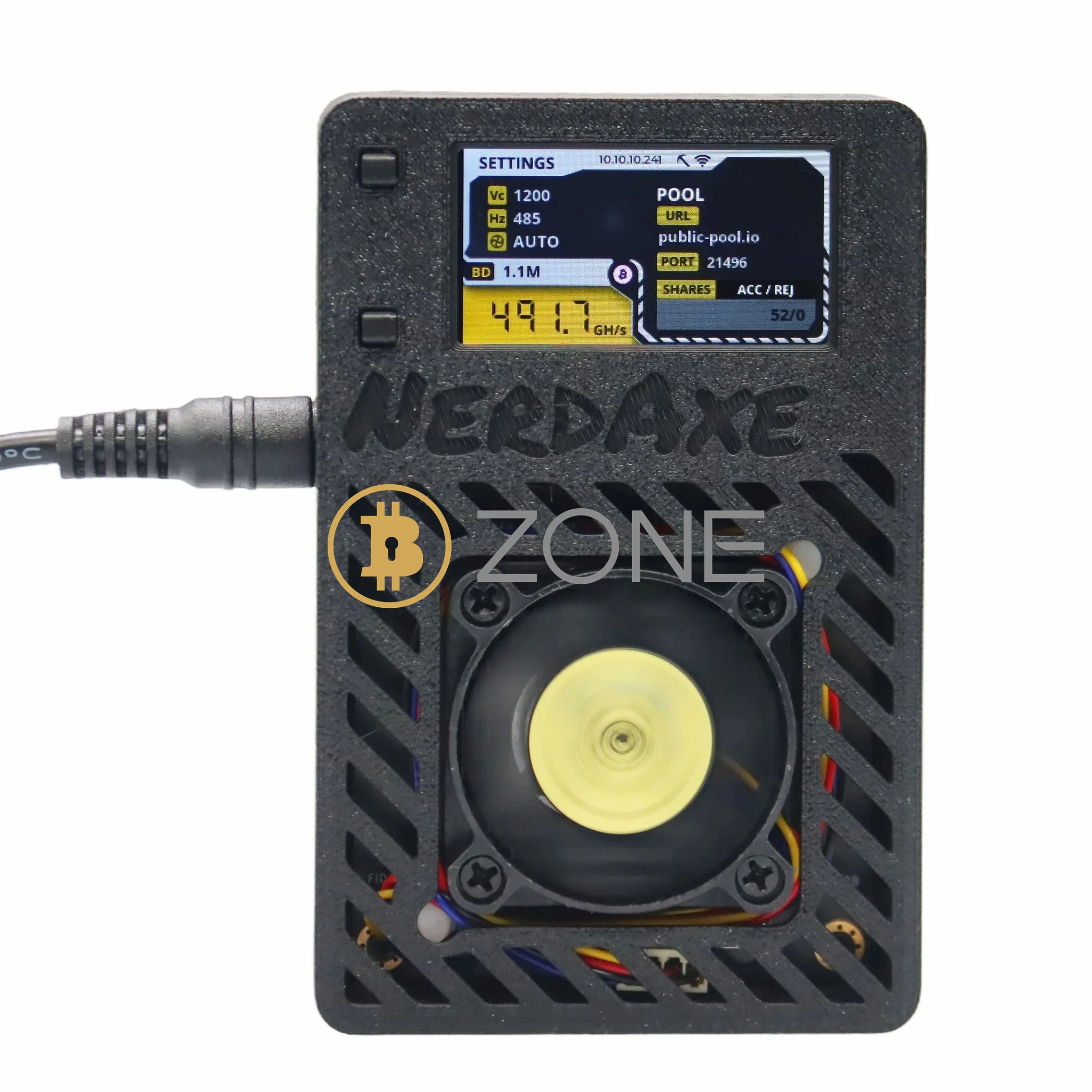 NerdAxe Ultra 500GH/S 12W BM1366 ASIC Chip Open-source Bitcoin ASIC ...