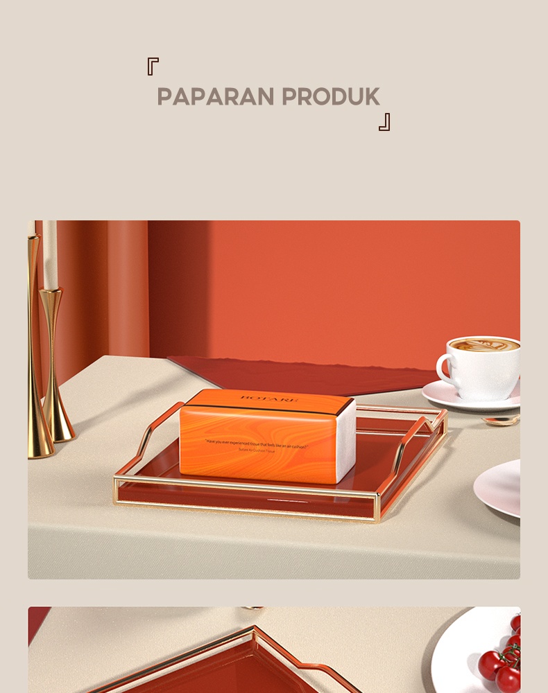 【60 Packs】Botare Air-Cushion Tissue Paper 4-ply Facial Tissues Soft ...