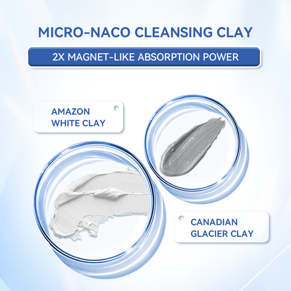 Dr.Leo Blackhead Removal Clay Mask White clay Mask Pembersihan Pori ...