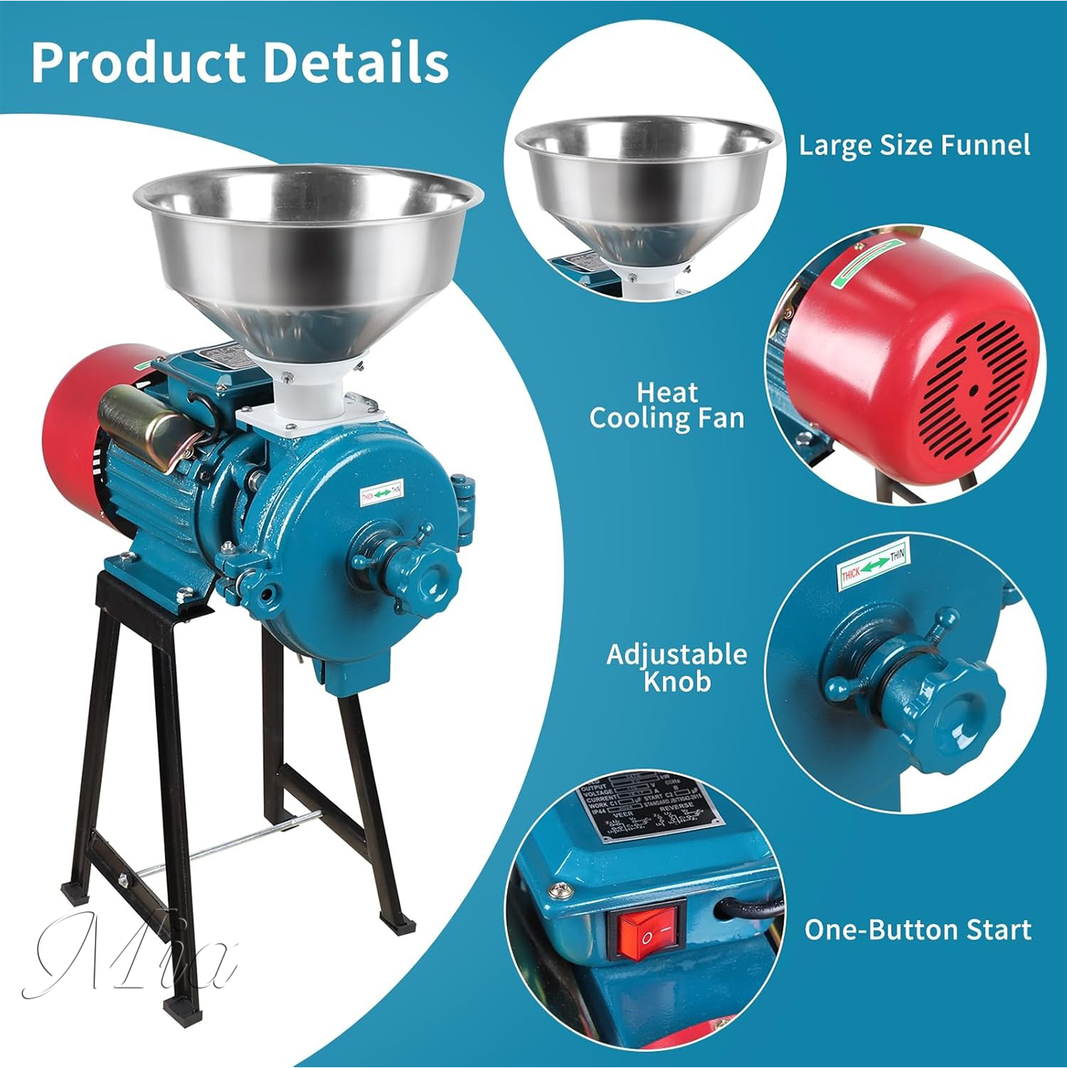 🔥 Ready Stocks 🔥wet grinder machine Flour Mill Grinding Machine Corn ...