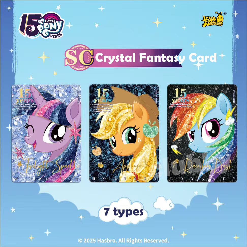My Little Pony card Pack kayou Rare SC/ZR/SGR kad game anime mlp lovers ...