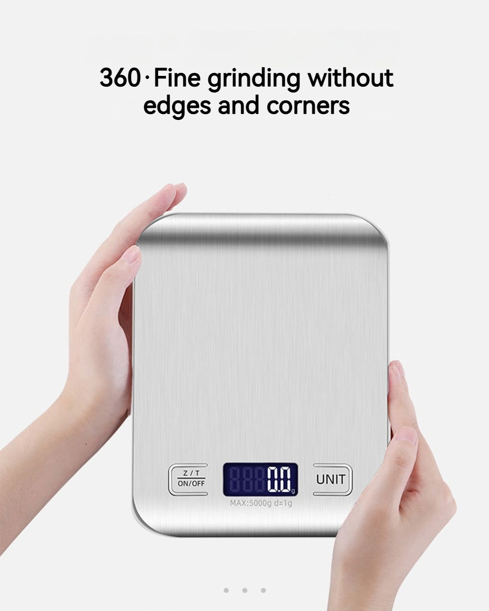 INSMART Kitchen Scale, Electronic Scale,6 UnitsFood Scale, LED Display ...