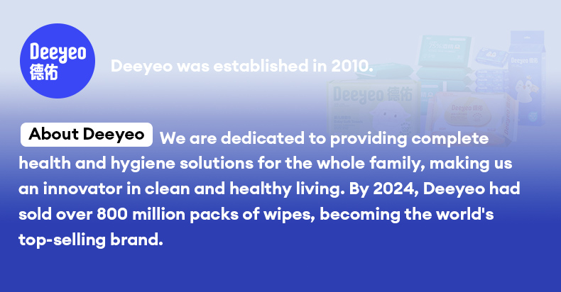 Deeyeo Mini Flushable Wipes Tissues Portable Wet Toilet Paper Wipes ...