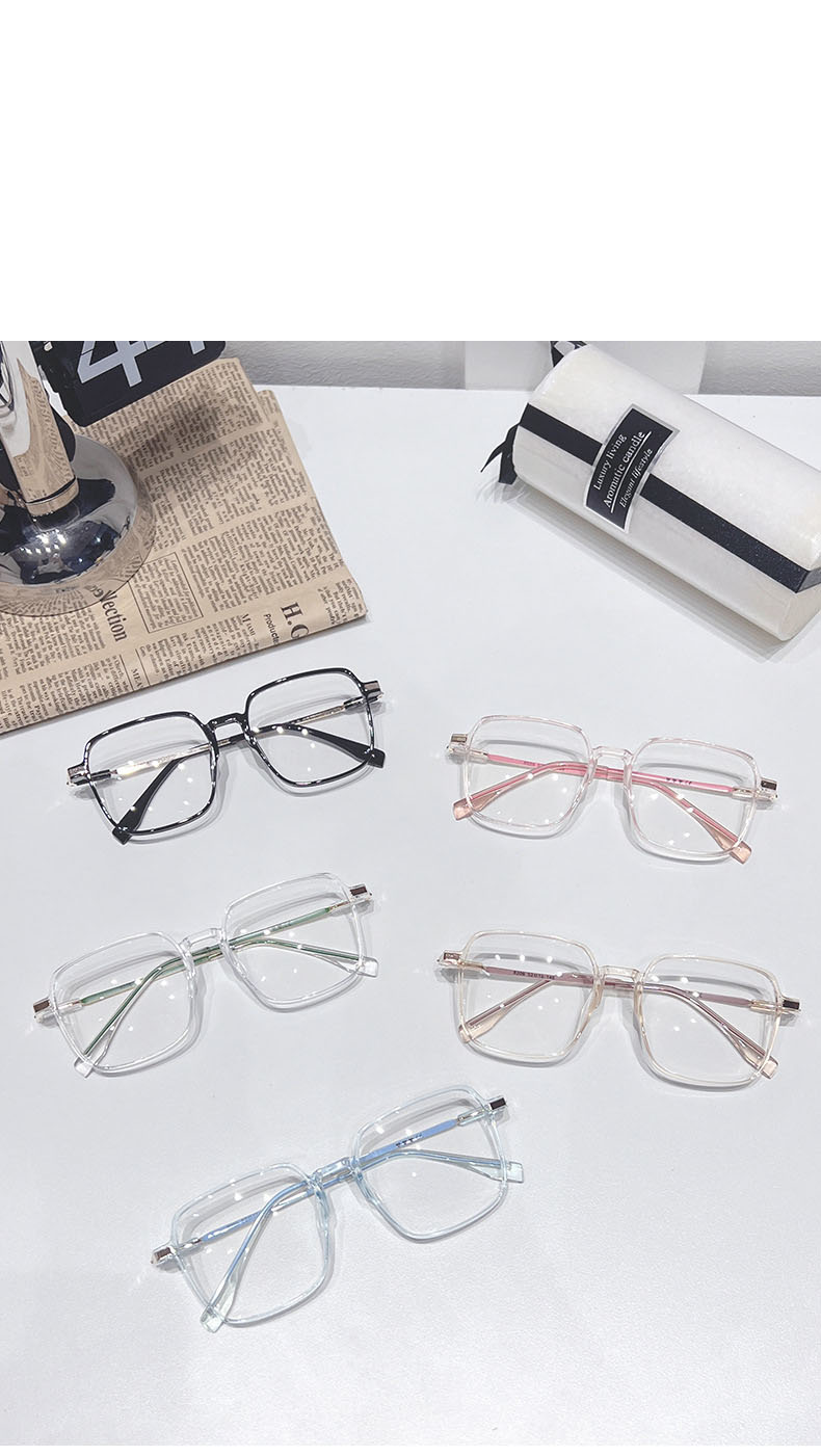 Clear Lens Blue Light Blocking Eyewear - Anti-Radiation Square Frame ...
