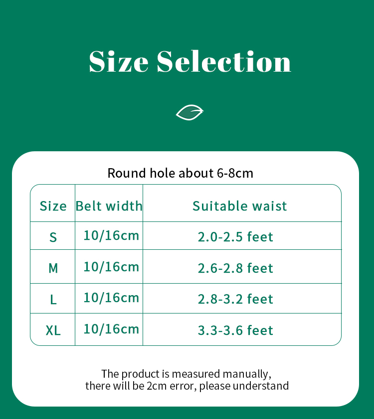 U-shaped Abdominal Belt Stoma Breathable Adjustable Abdominal Ostomy ...