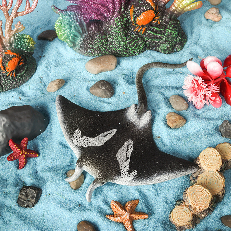 Soft rubber marine animal piranha squid seahorse swordfish tuna ...