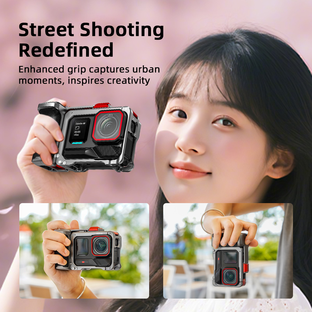 Handle Grip Kit For Insta360 Ace Pro & ACE Pro2, Aluminum Alloy Metal ...