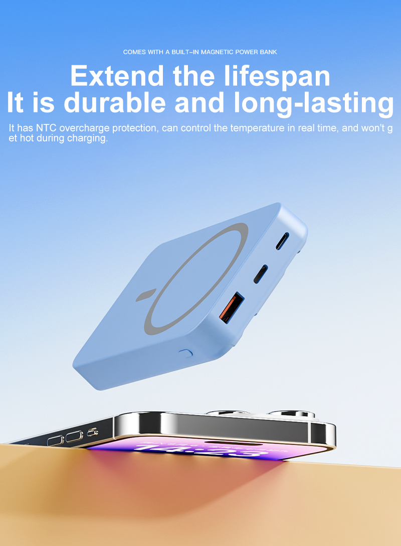 【3C certification&Spot】22.5W Magnetic 3C Powerbank 20000mAh Portable ...