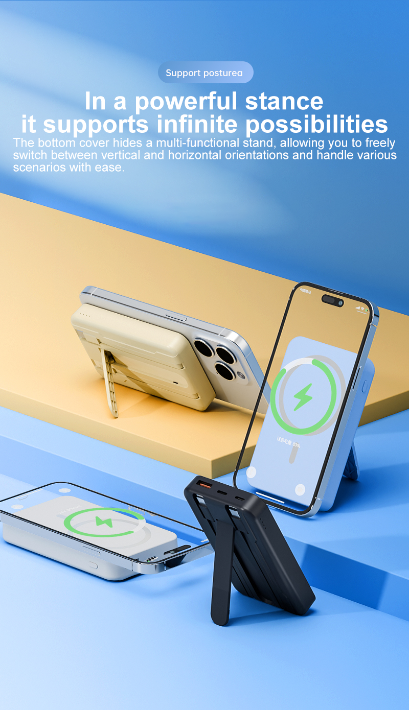 【3C certification&Spot】22.5W Magnetic 3C Powerbank 20000mAh Portable ...