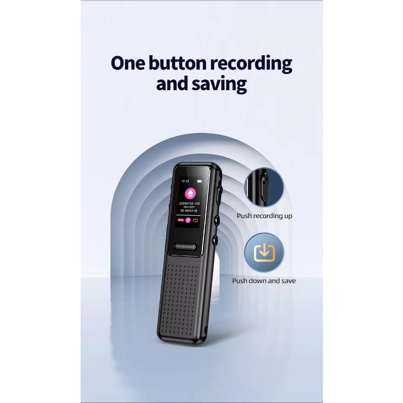 Color Screen Digit Voice Recorder, High Definition Noise Reduction ...