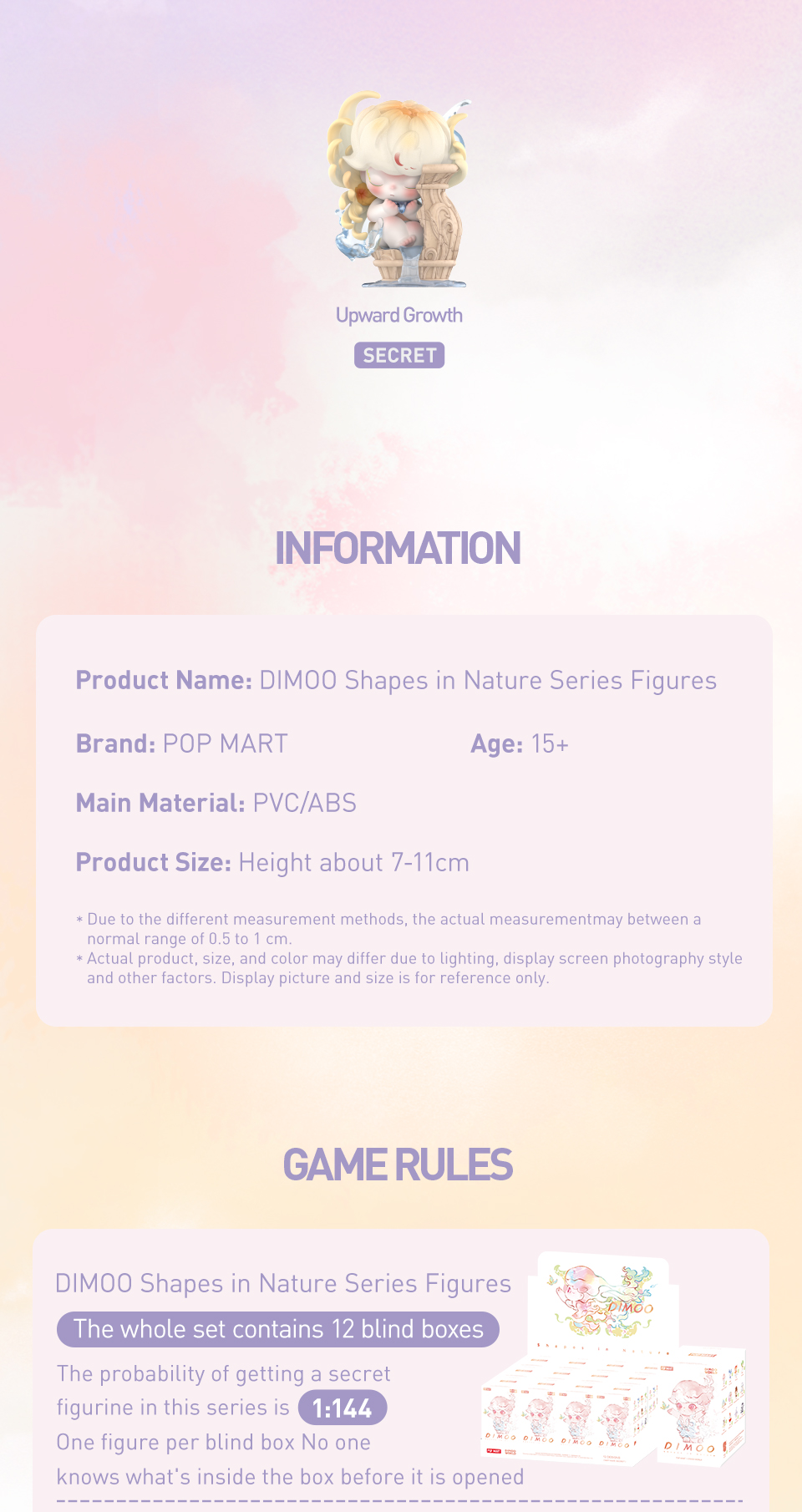 POP MART DIMOO Shapes in Nature Series Figures | Shopee Malaysia
