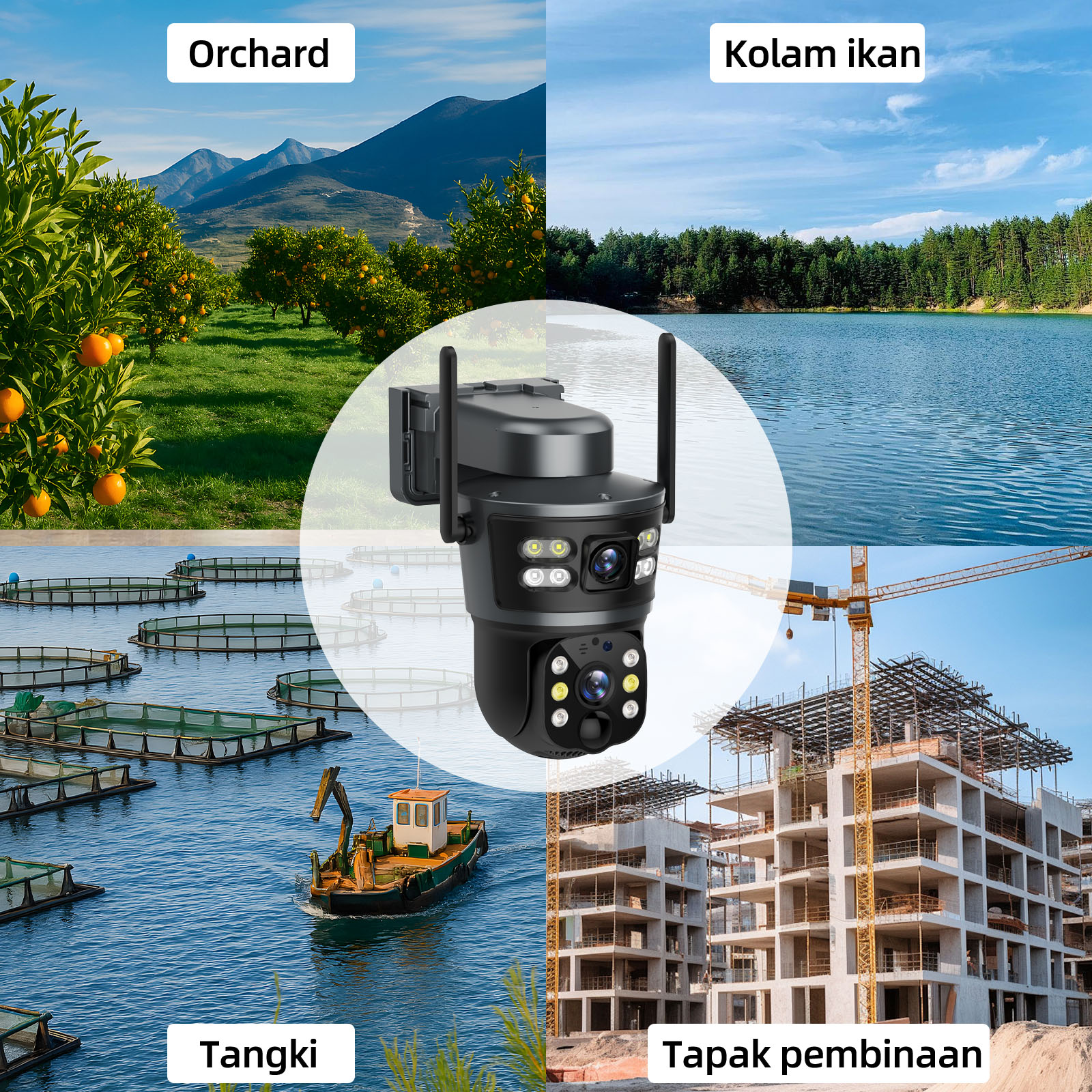 iCam365 4G SIM card closed-circuit television monitoring system/ultra ...