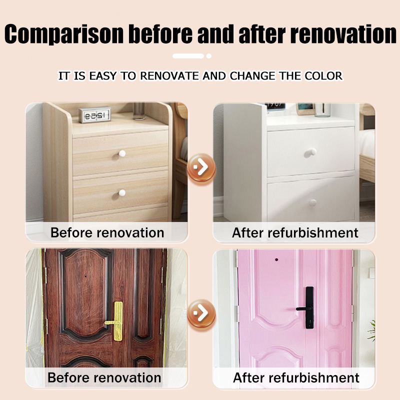 [1s Refurbishment] 3in1 cat pintu kayu berkilat 2000ml cat kayu matte ...