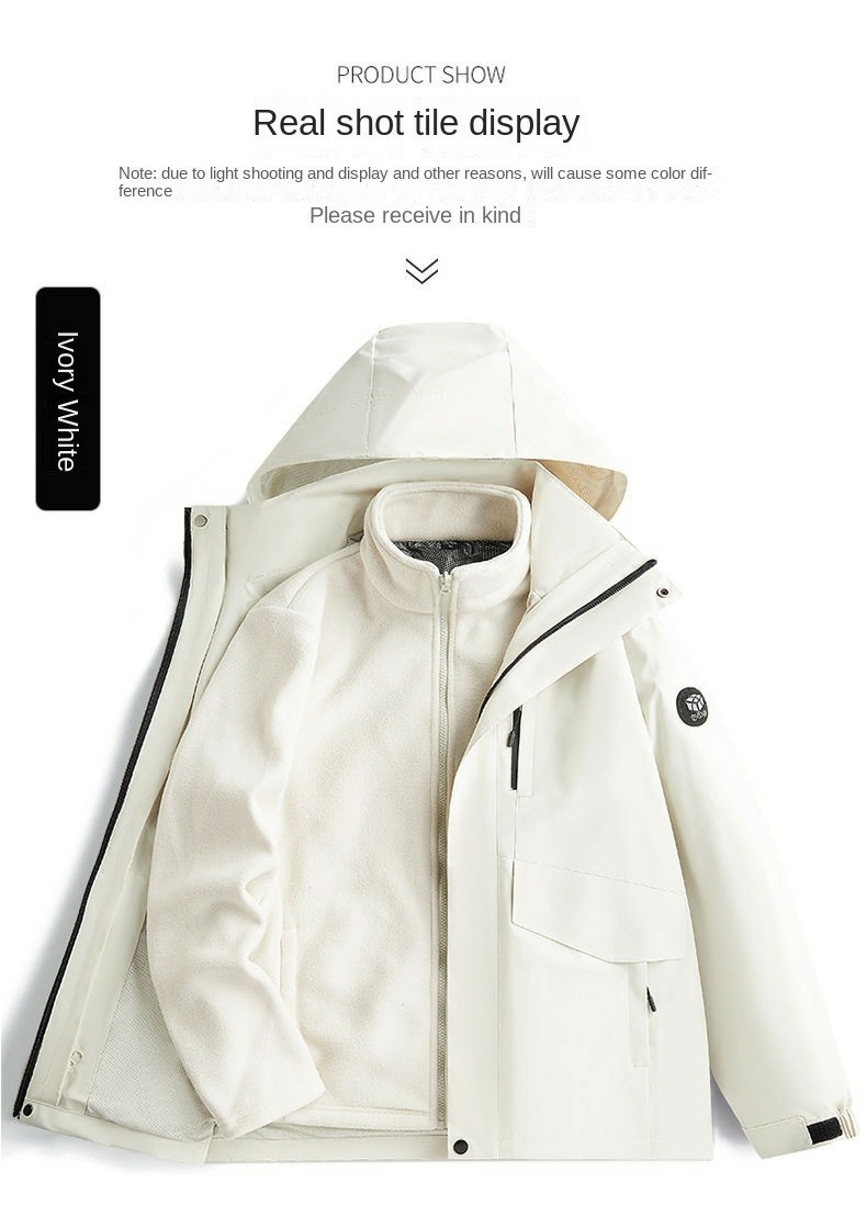 Jeep Spirit Winter Hiking Jacket Unisex Sports Coats Windbreaker ...
