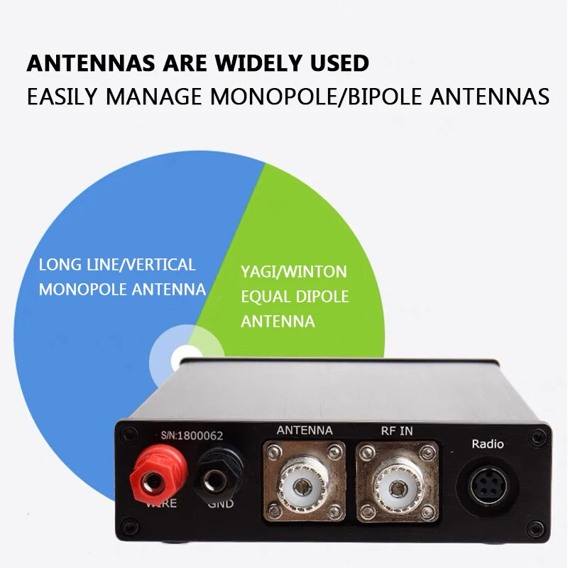 MAT-180H New High Frequency Short Wave Automatic Antenna Tuner New ...