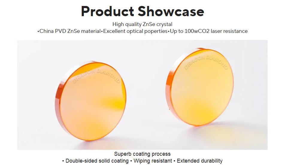 Co2 Laser Focus Lens China PVD ZnSe 12/18/19.05/20 mm FL38.1/50.8/63.5 ...