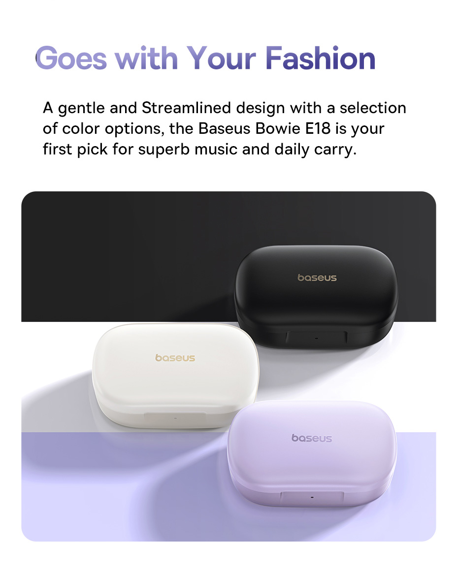 Baseus Bowie E18 True Wireless Earphones IPX4 Waterproof | Shopee Malaysia