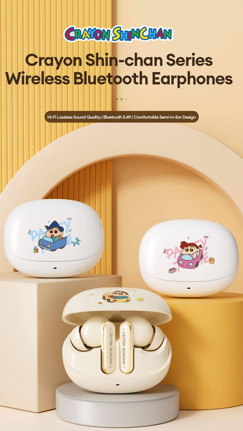 Disney Q23 Crayon Shin chan Bluetooth Earphones HiFi Sound Quality AI ...