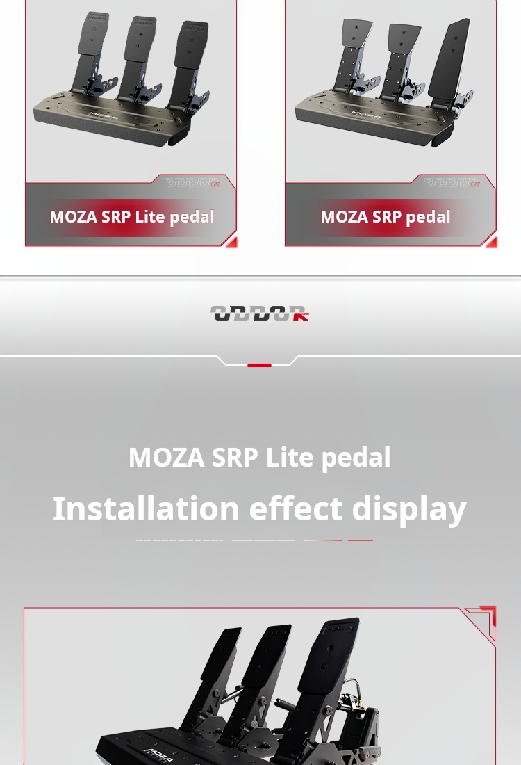 ODDOR MOZA SRP Pedal Hydraulic Damper Upgrade Kit - Enhanced Feel for SRP Lite Pedals #moza srp ...