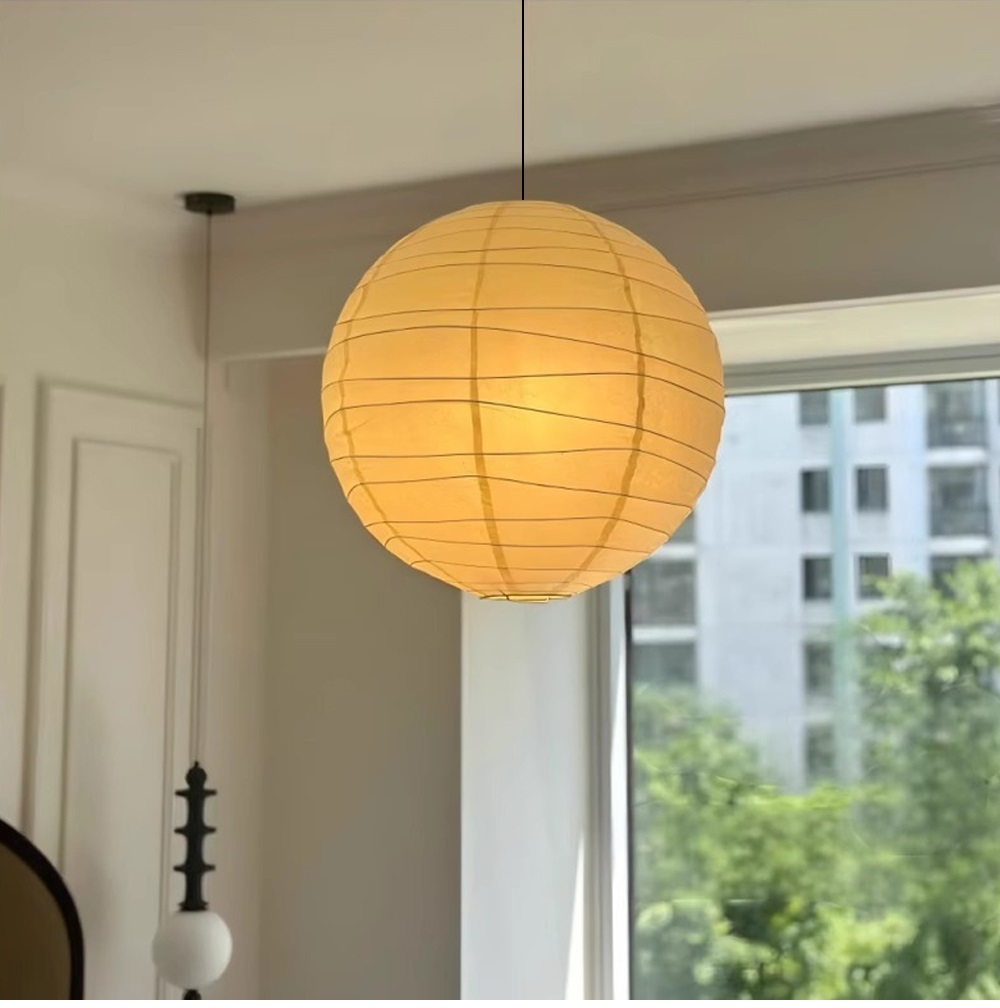 Candelier Estetik Jepun Lampu Siling Kertas Tanglung Lampu Loket ...