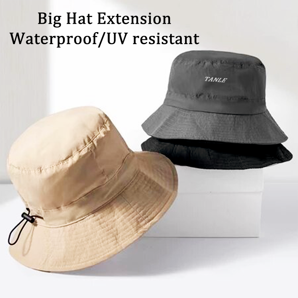 In Stock 】 TANLE UPF50+Double sided Folding Bucket Hat - Waterproof ...