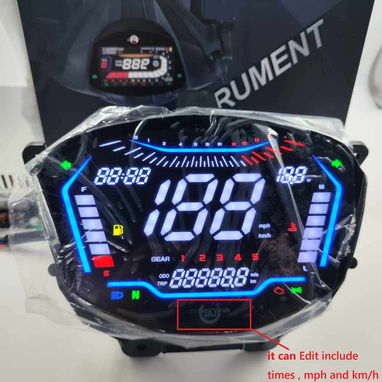 For YAMAHA Y15 Y15ZR V2 2019–2025 models YSUKU Digital Meter Plug and ...