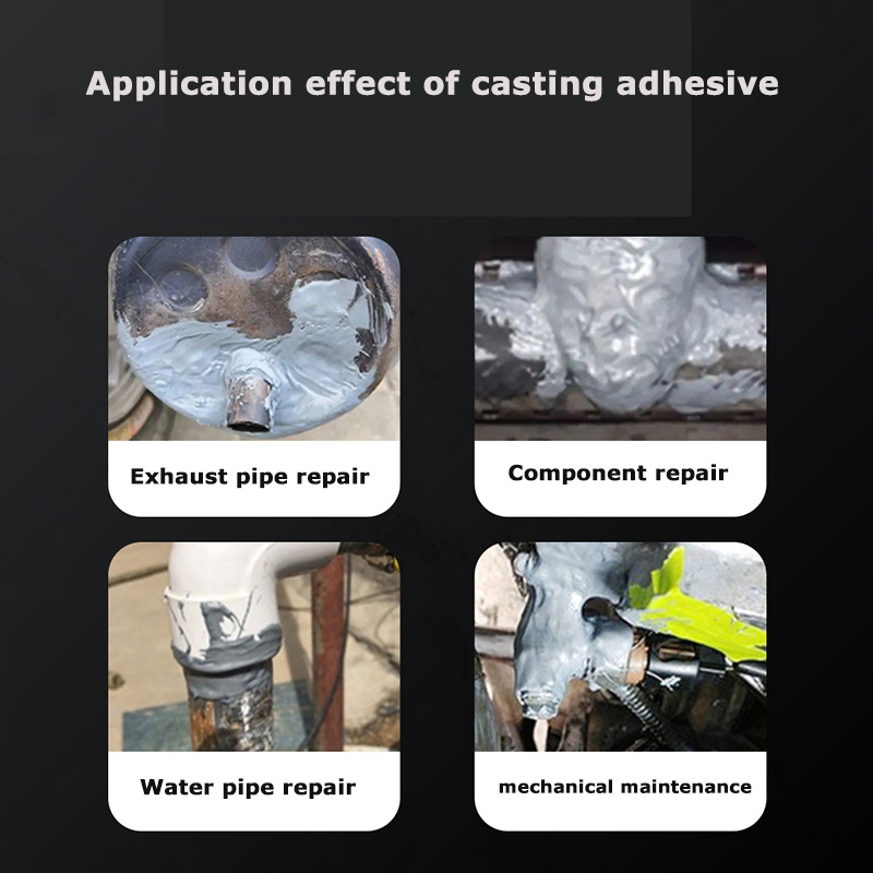 High-Temperature AB Epoxy Adhesive - 85ml Waterproof Repair for Metal and Radiators | Shopee ...