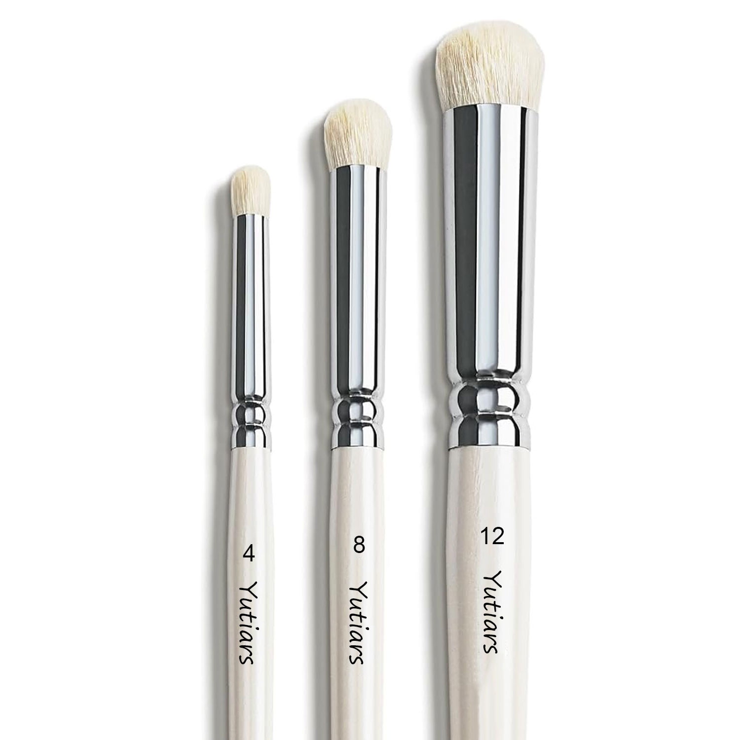 White Dry Brush Miniature Painting Drybrush 3pcs Set Detail Paint Brush ...