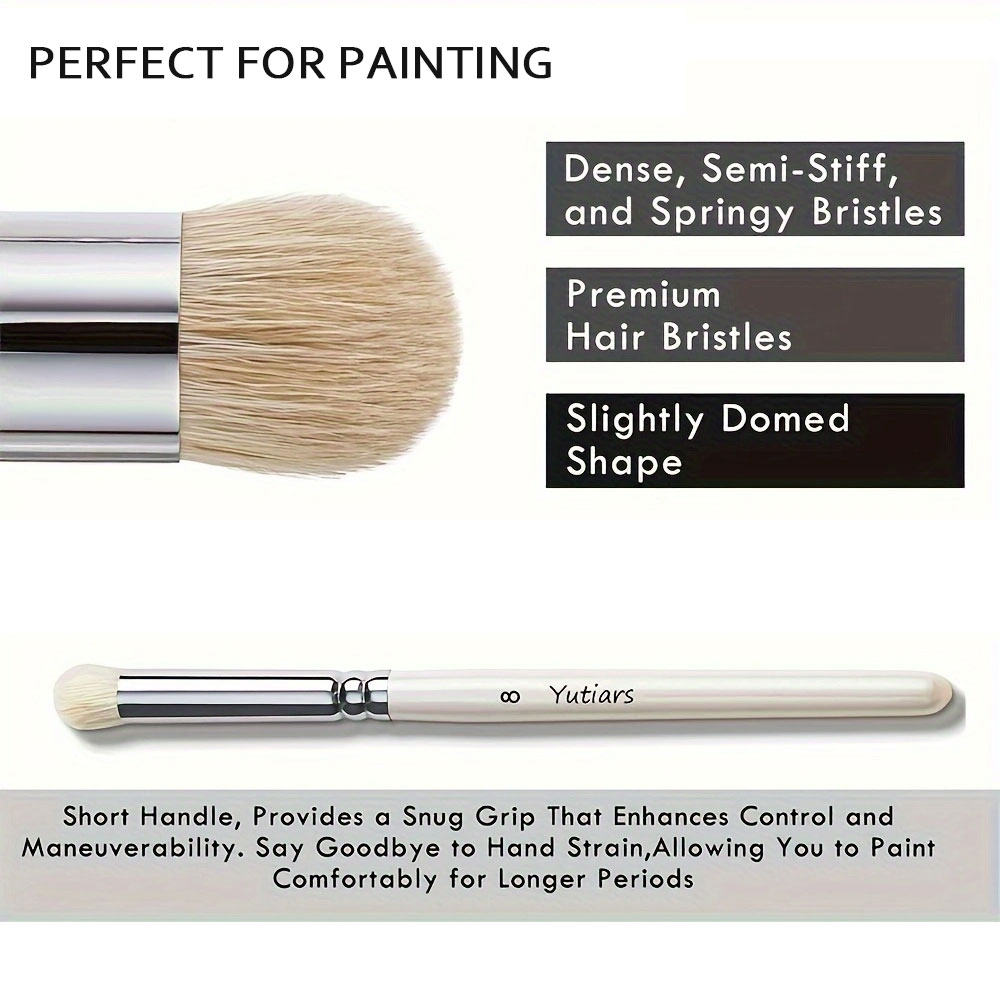 White Dry Brush Miniature Painting Drybrush 3pcs Set Detail Paint Brush ...