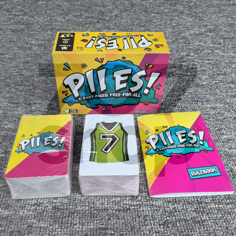 Piles - Fast Paced Card Game Board Game Friendly Spot For Kids Children ...