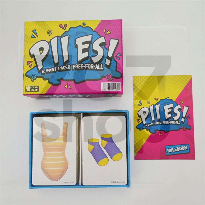 Piles - Fast Paced Card Game Board Game Friendly Spot For Kids Children ...
