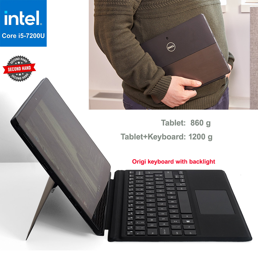 Dell Latitude 5285 2in1 12.3 Inch FHD+ Intel Core i5 7th Gen 7200U 2.5 ...