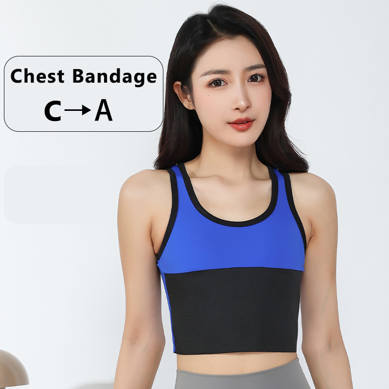 Chest Binder Quickly Dry Fabric Binder Corset Front Bandage Plus Size ...