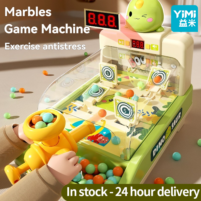 YIMI Dinosaur Pinball Machine Electronic Pinball Machine Handheld Games ...