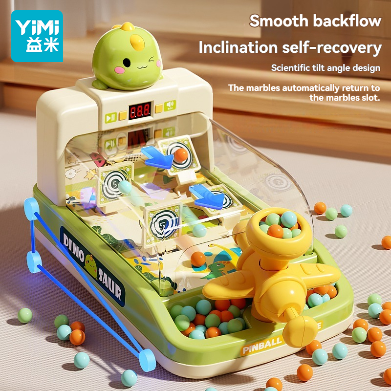 YIMI Dinosaur Pinball Machine Electronic Pinball Machine Handheld Games ...