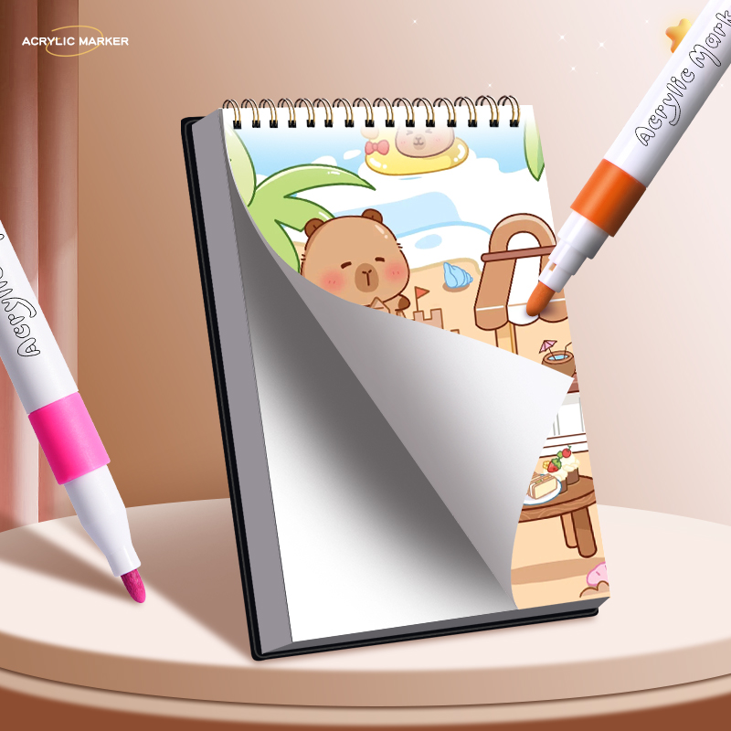 Capybara Boxed Markers for Students, Kids, and Children - Colored ...
