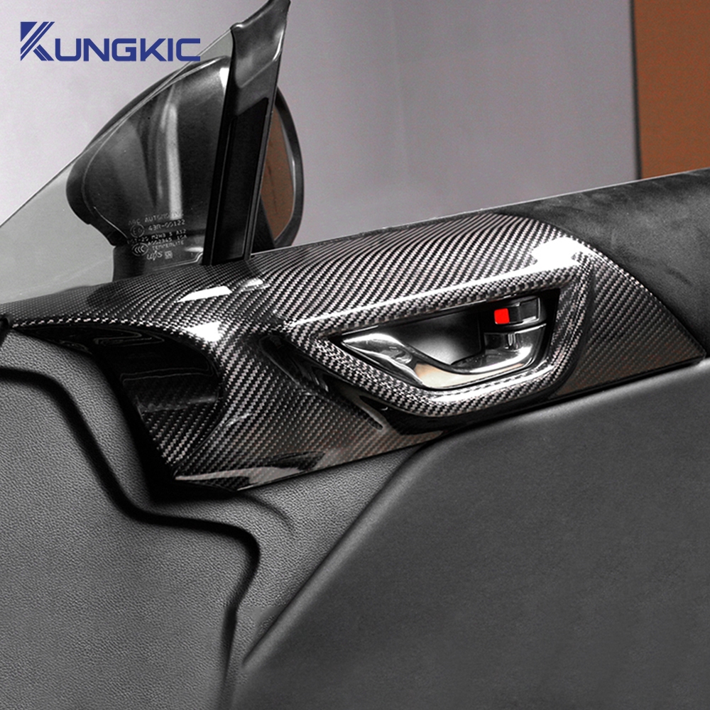 KUNGKIC Dry Carbon Fiber For Toyota GR86 Subaru BRZ 2021-2025 Car Door ...