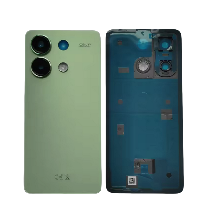 For Redmi Note 13 Pro 4G Battery Cover Back Glass Panel Rear Housing ...