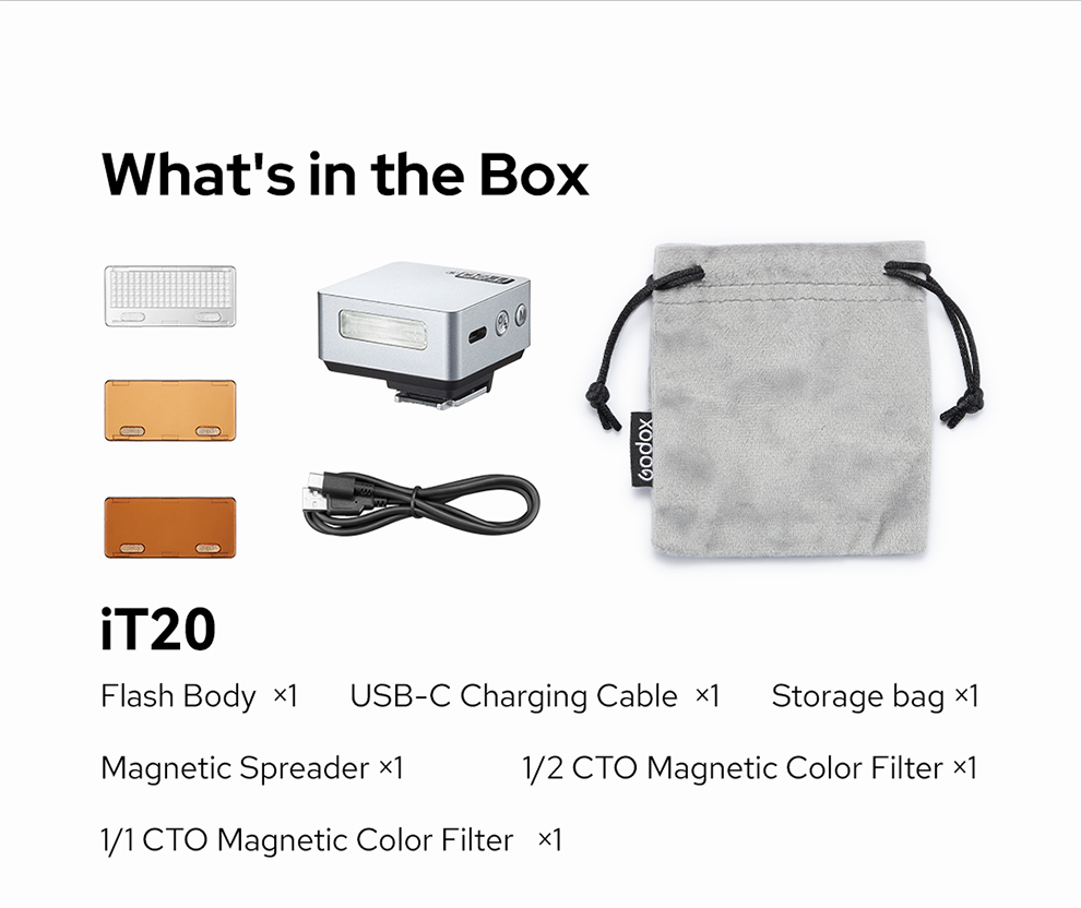 Godox iT20 iT22 TTL Mini Flash C/N/S/F/O Compact Shoe Mounted On Camera ...