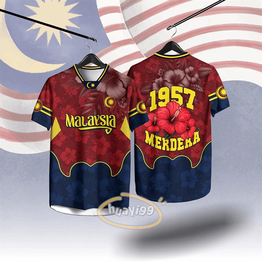 2025 68th Baju Merdeka Budak Lelaki Malaysia Merdeka Jersey Merdeka ...
