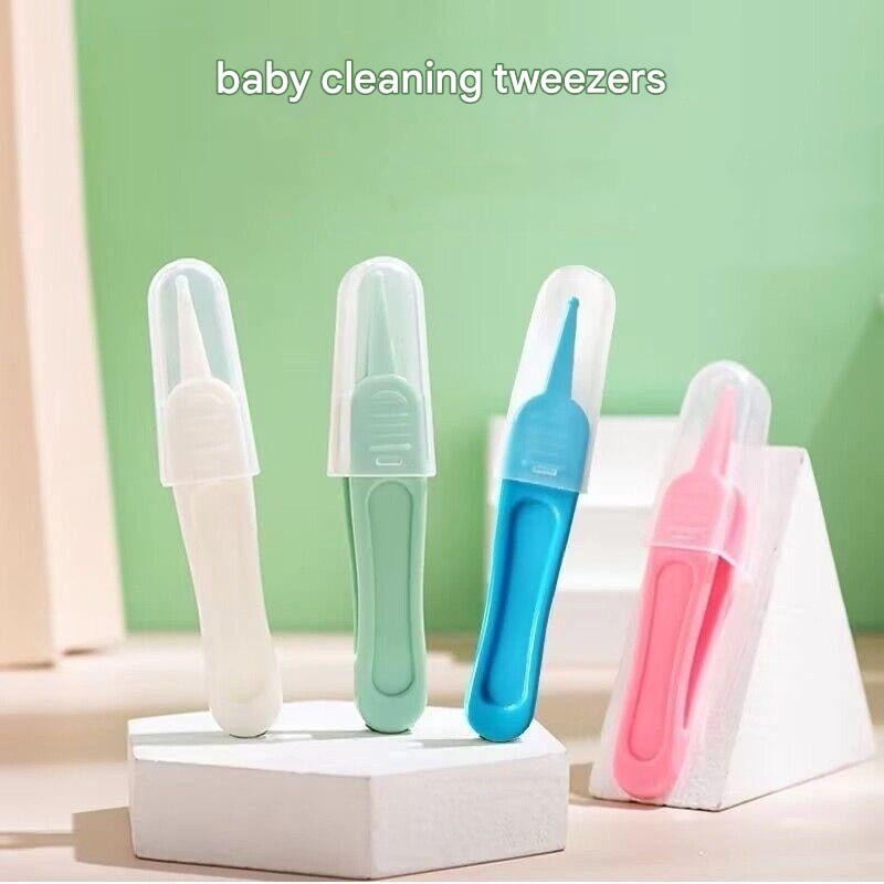 Baby Dig Booger Clip Infants Clean Nose Navel Safety Tweezer Cleaner ...