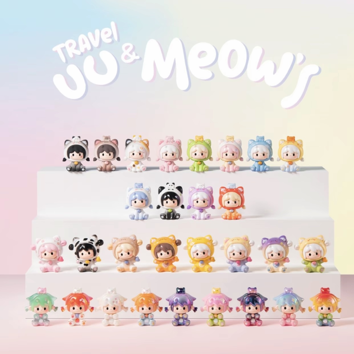 ((Confirm Style) UU TOY TRAVEL UU & MEOW'S Series Mini Toys | Shopee ...