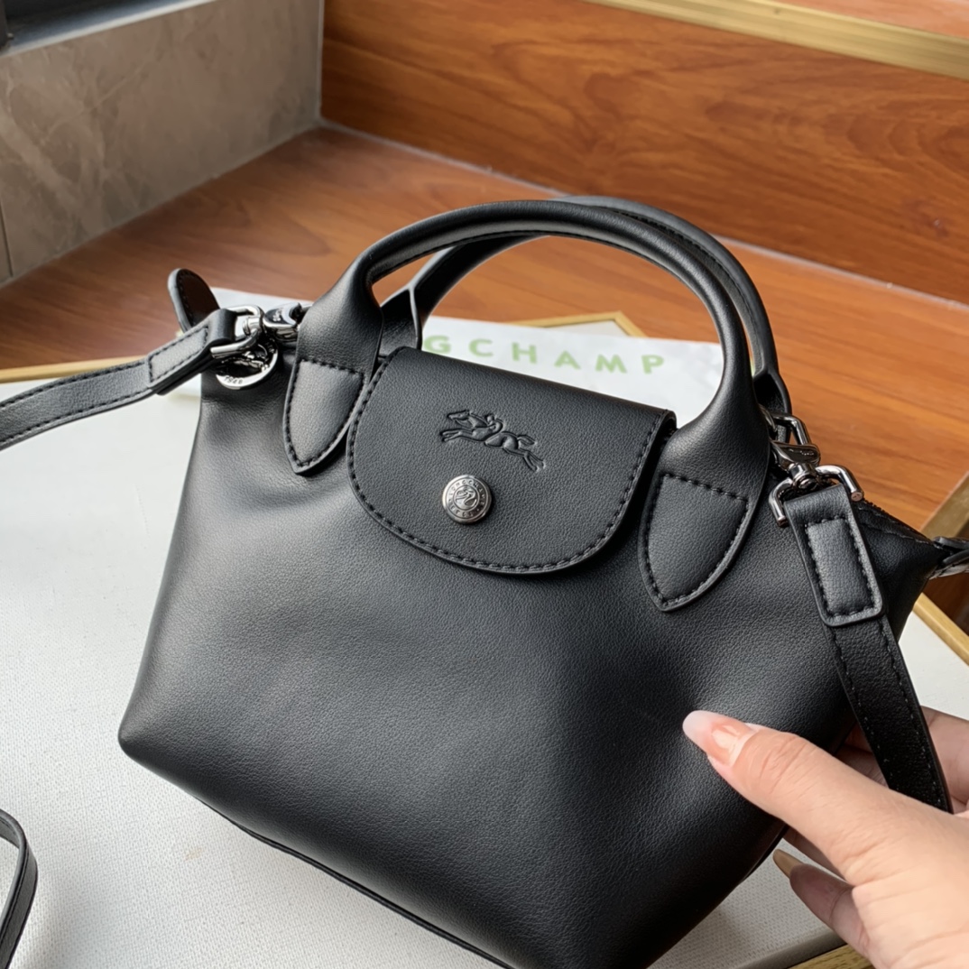 original long champ new Lambskin Dumpling Bag Women'sToteShoulder Bag ...