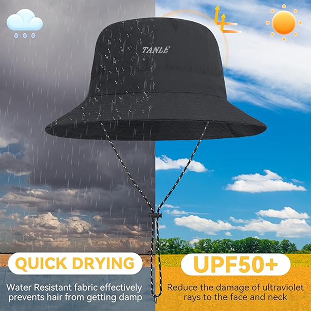 In Stock 】 TANLE UPF50+Double sided Folding Bucket Hat - Waterproof ...