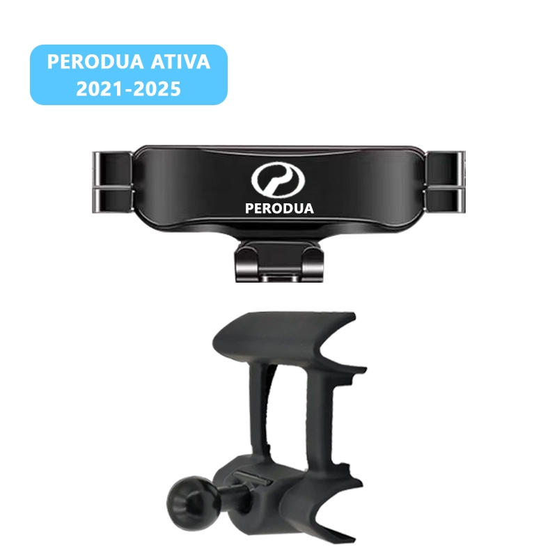 [𝗣𝗛𝗢𝗡𝗘 𝗛𝗢𝗟𝗗𝗘𝗥] Premium Dedicated Car Phone Holder Perodua Ativa (2021 ...
