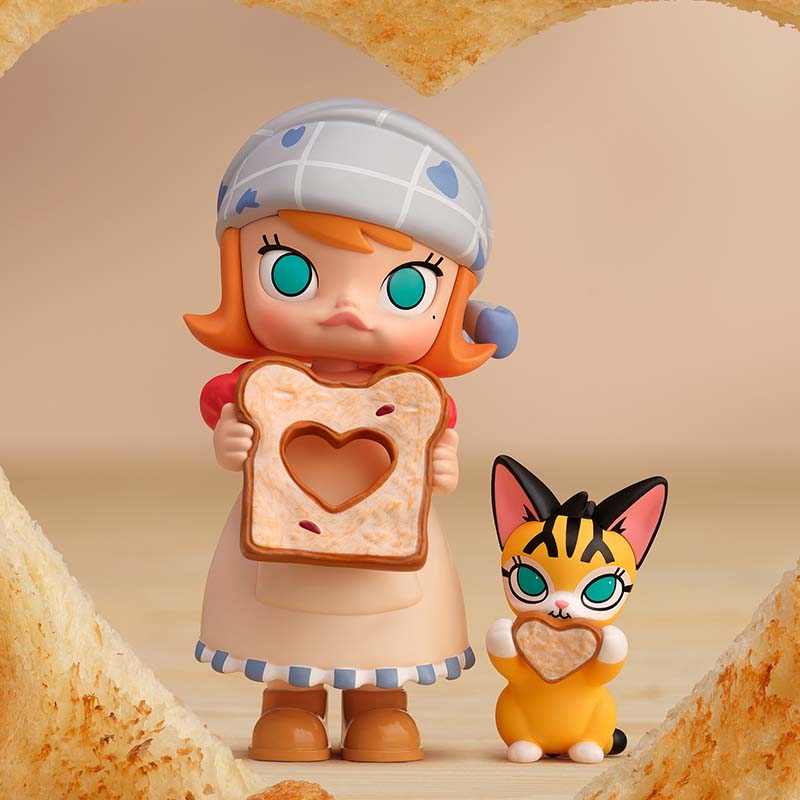 POPMART MOLLY Bread Head Series Figures Blind Box Toys Doll Gifts ...