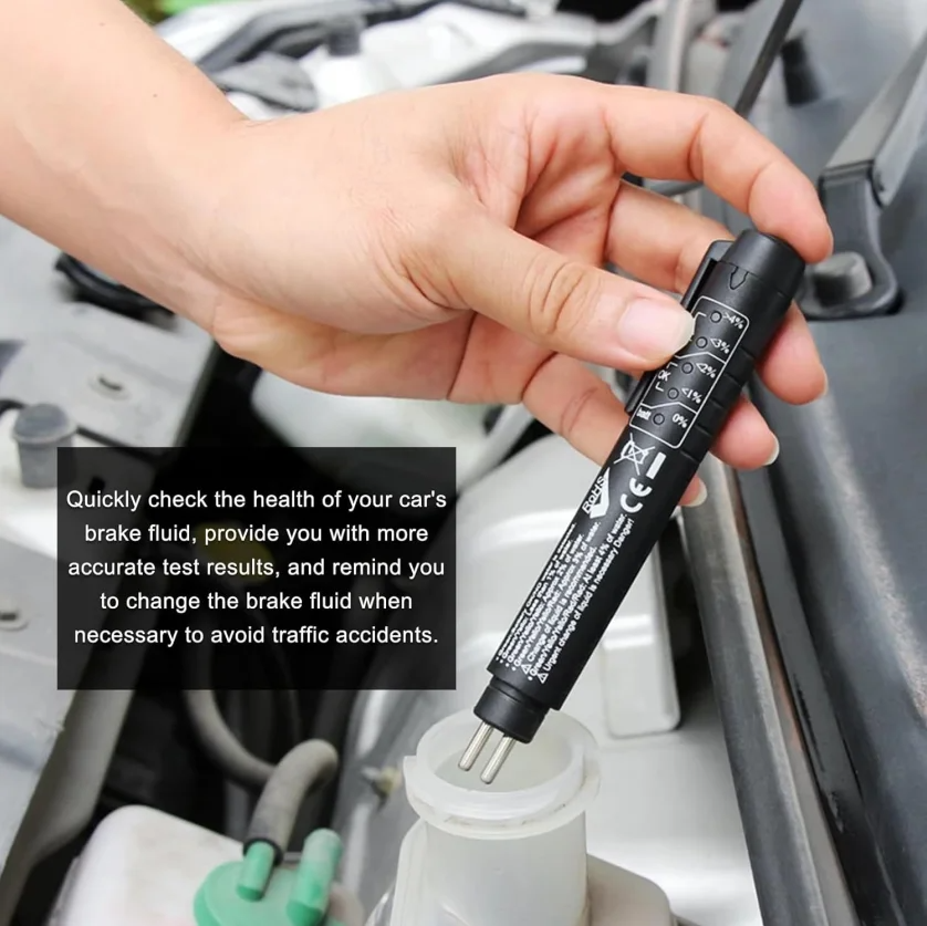 Accurate Oil Quality Check Pen Universal Brake Fluid Tester Digital ...