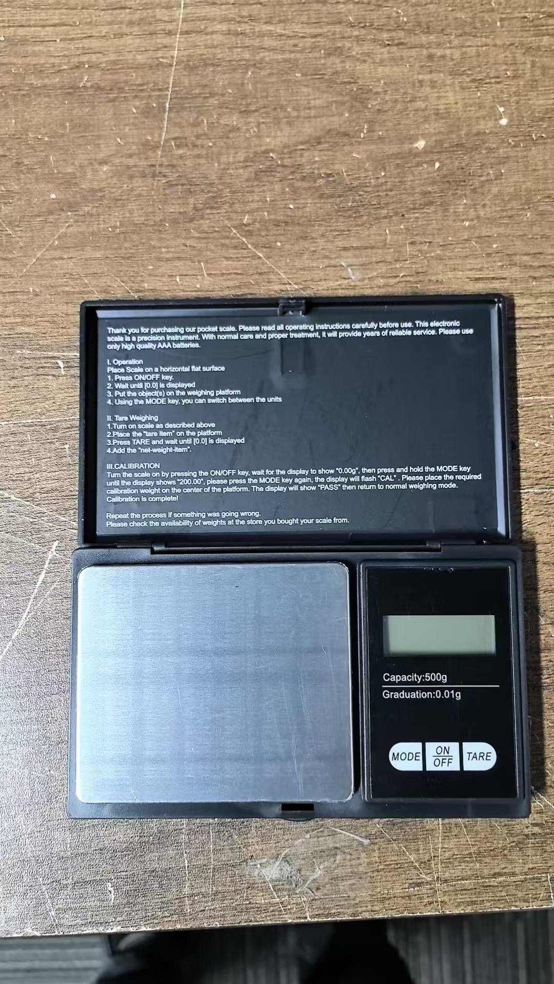 Jewelry Mini Electronic Scale Digital Pocket Scale Golden Gram Balance ...