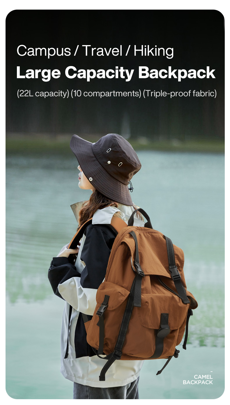 Mixi Multipurpose Travel Backpack With Straps & Laptop Pocket M5255 ...